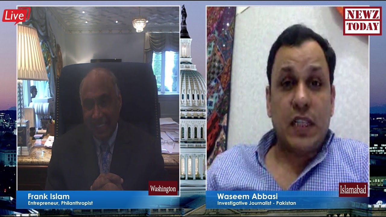 Tonight with Frank Islam: Discussion with Waseem Abbasi - YouTube