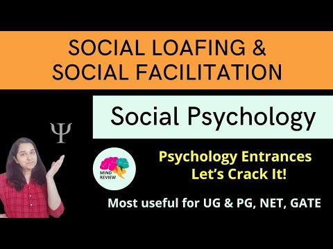 SOCIAL LOAFING & SOCIAL FACILITATION | Social Psychology| Psychology ...