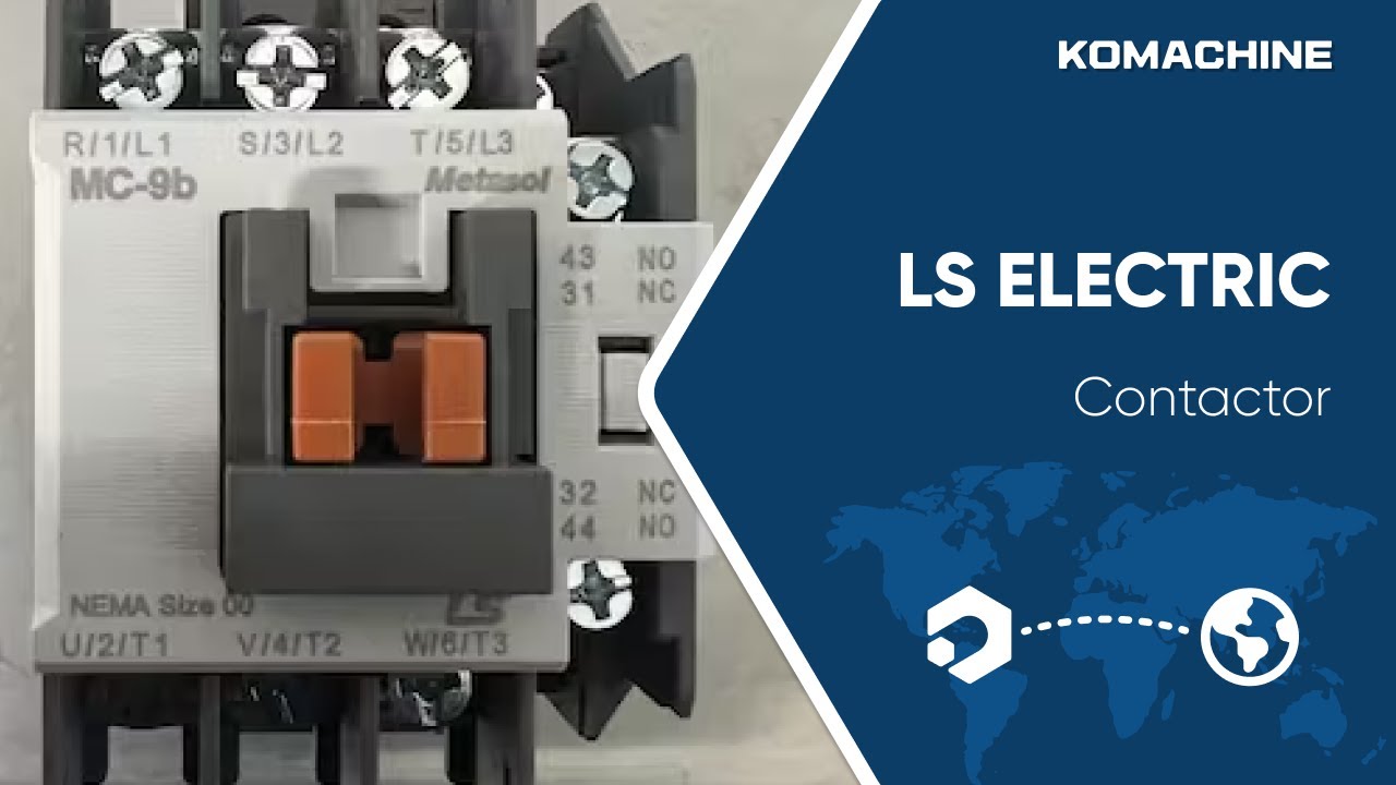 LS ELECTRIC / Contactor (MC-9a) / INV-02472 - YouTube