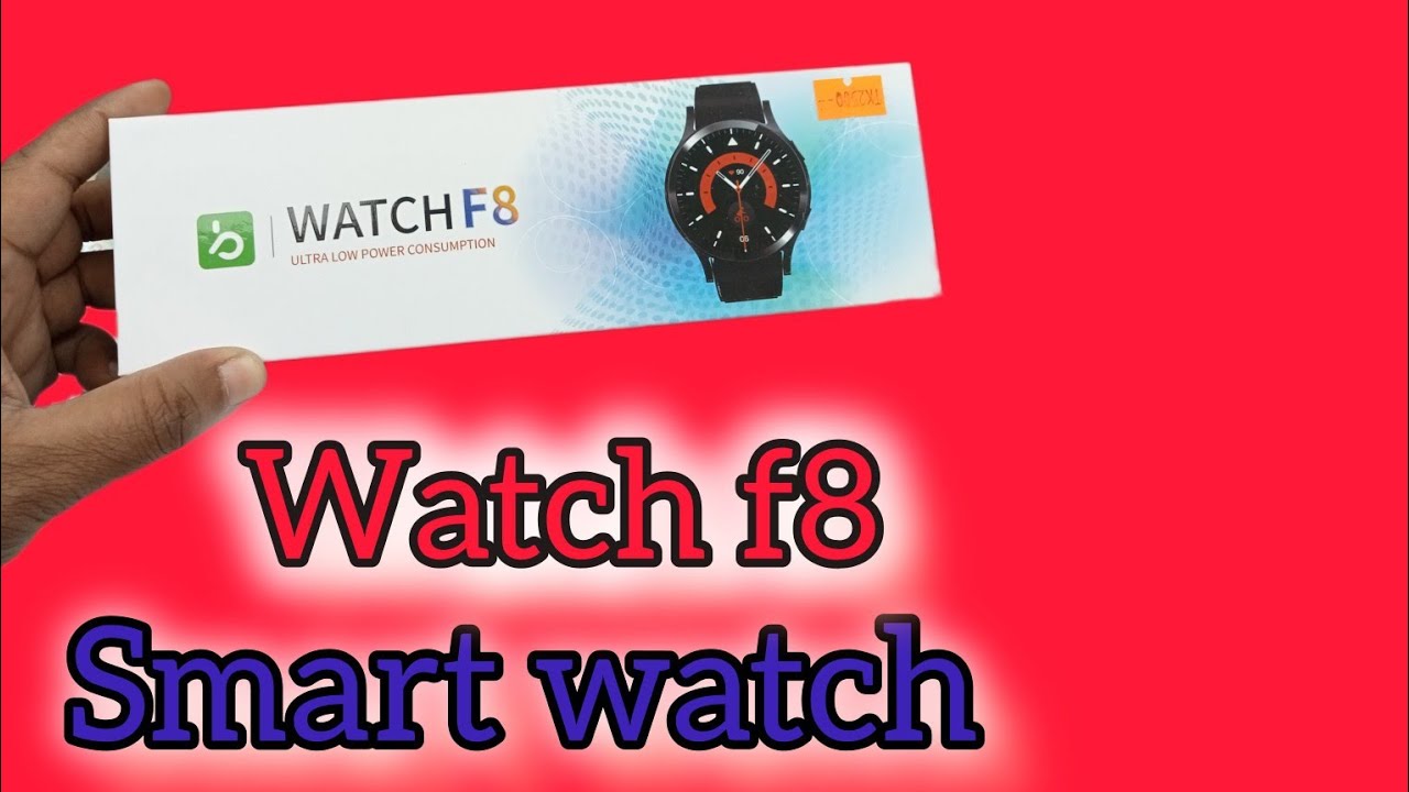 smart watch f8 new version - YouTube