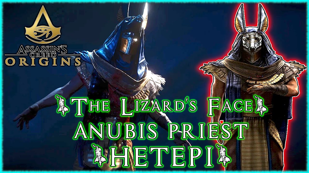 Assassinate HETEPI (The Lizard's Face) | Assassins Creed Origins™| How ...