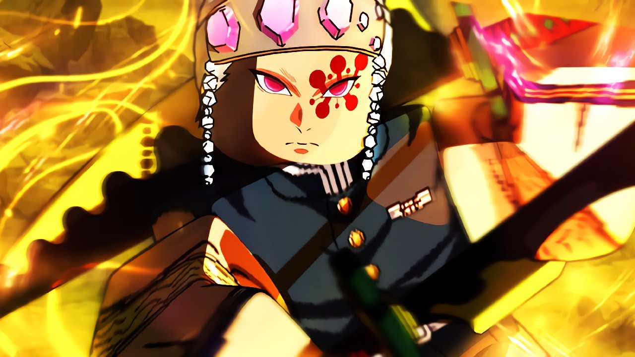 I Became The Sound Hashira Tengen Uzui In Roblox Demon Slayer In One ...