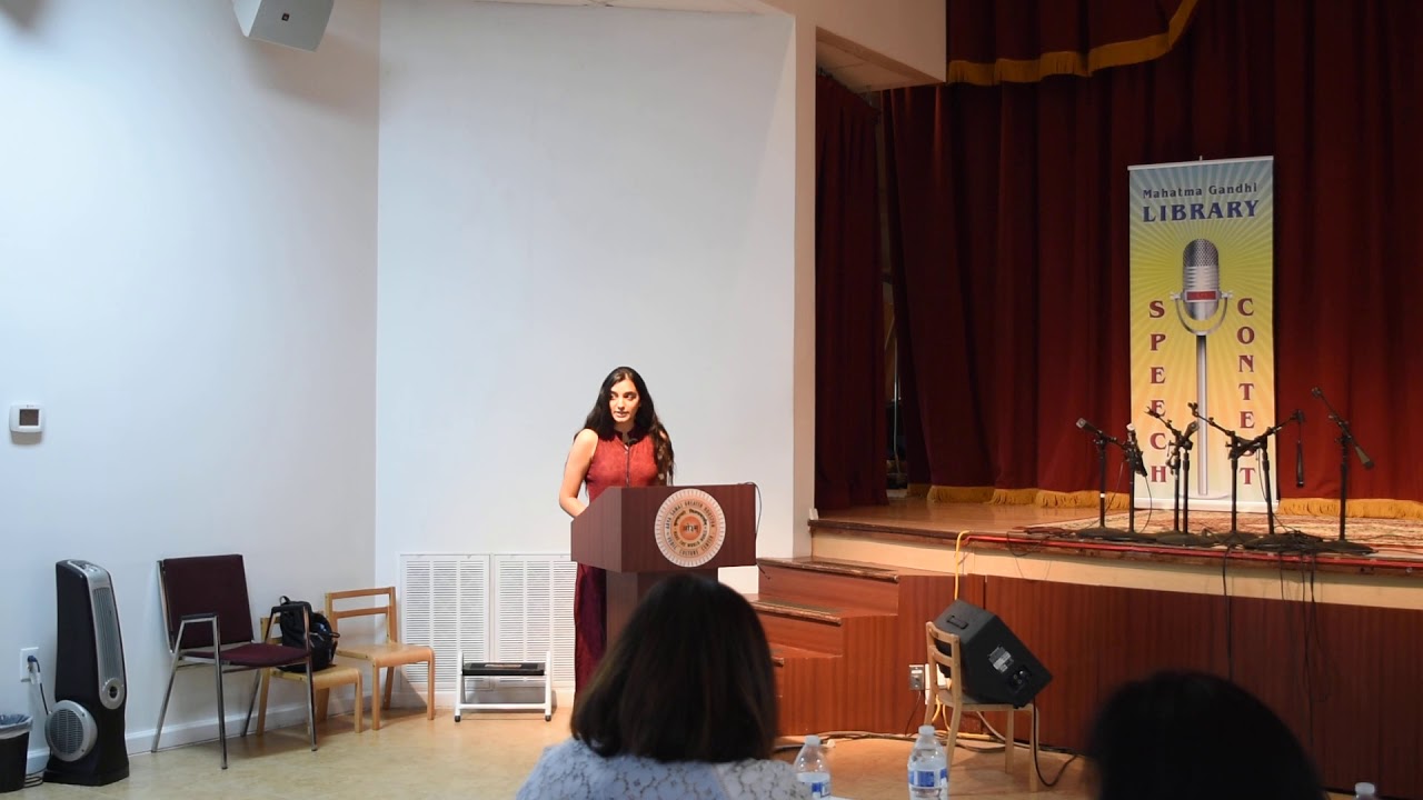 MGL - 16th Annual Mahatma Gandhi Week - 2019 Speech Contest ...