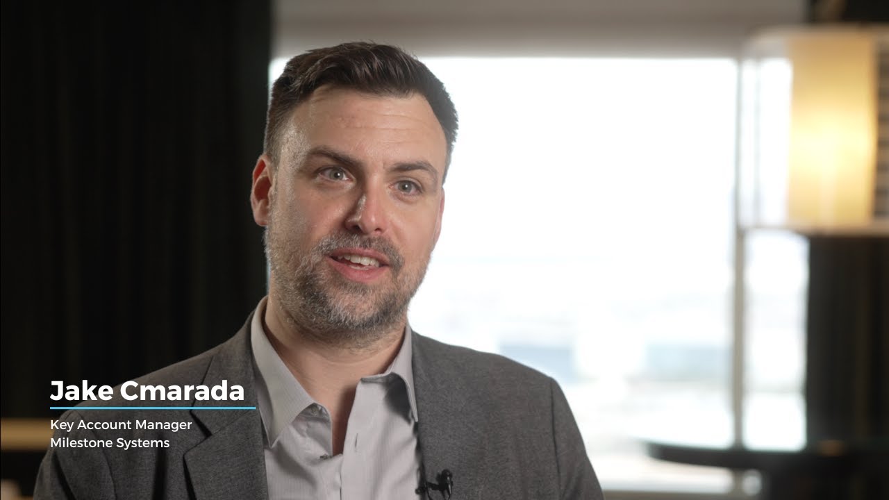 Jake Cmarada from Milestone Systems on SecuriThings - YouTube