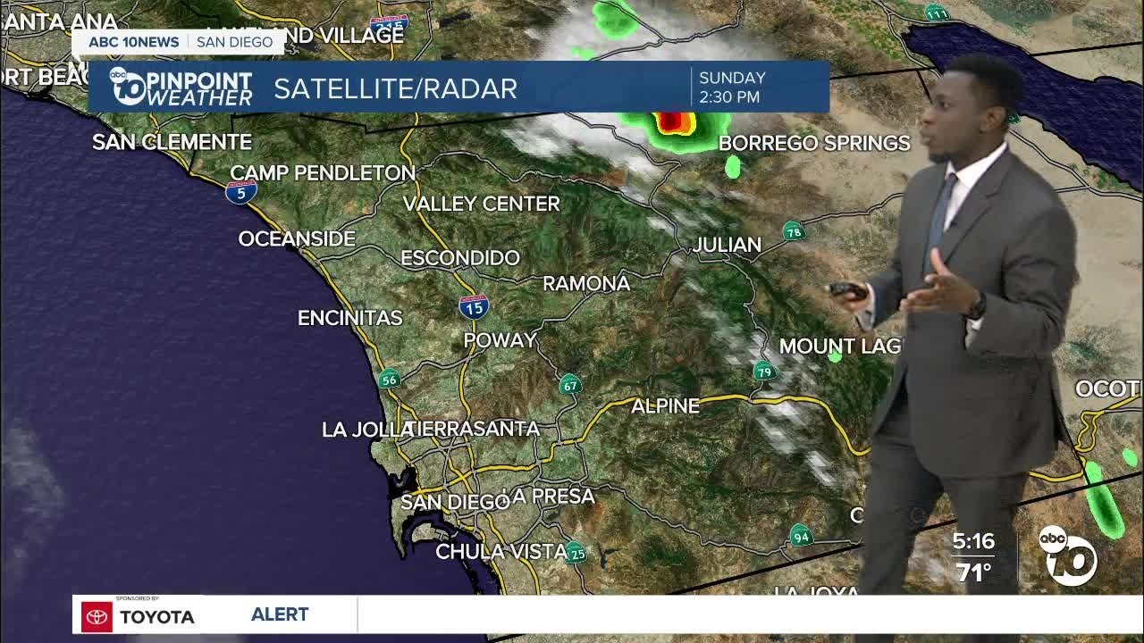 ABC 10News Pinpoint Weather with Weather Anchor Moses Small - YouTube