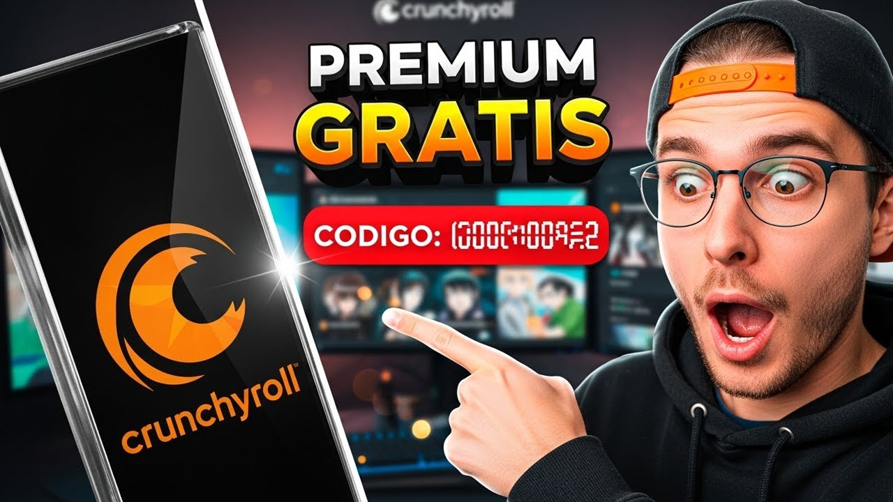 🍥 CRUNCHYROLL PREMIUM GRATIS 12 MESES Cómo Conseguir Código GRATIS ...