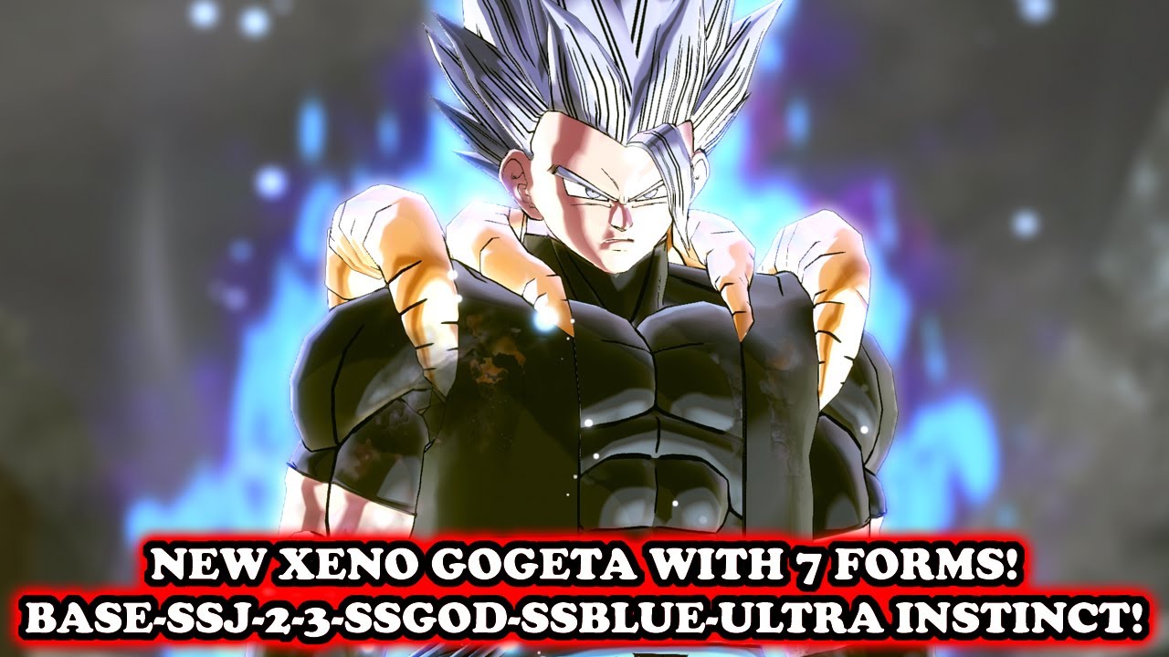 NEW Xeno Gogeta Perfect Ultra Instinct 7 Forms [Base-SSJ-2-3-SSG-SSB-UI]| Dragon Ball Xenoverse ...