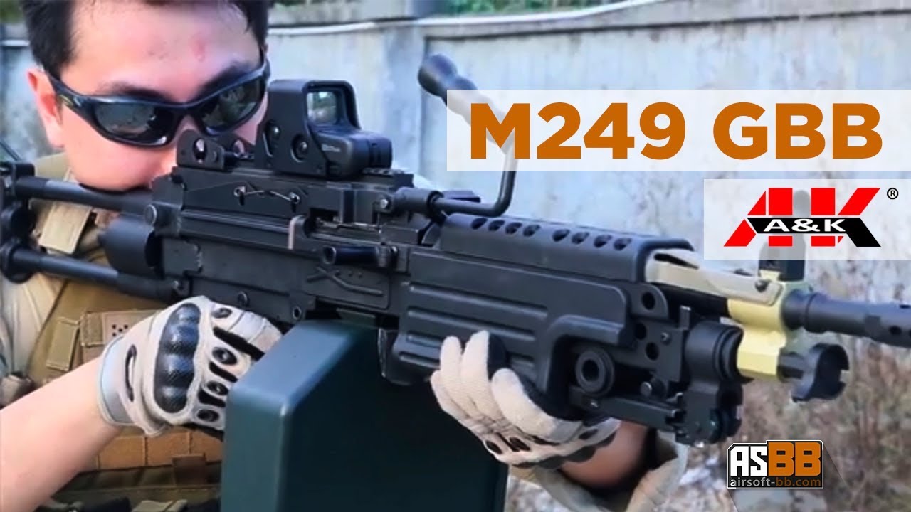 Nueva A&K M249 GBB Info exclusiva Minimi GBB / exclusive info ...
