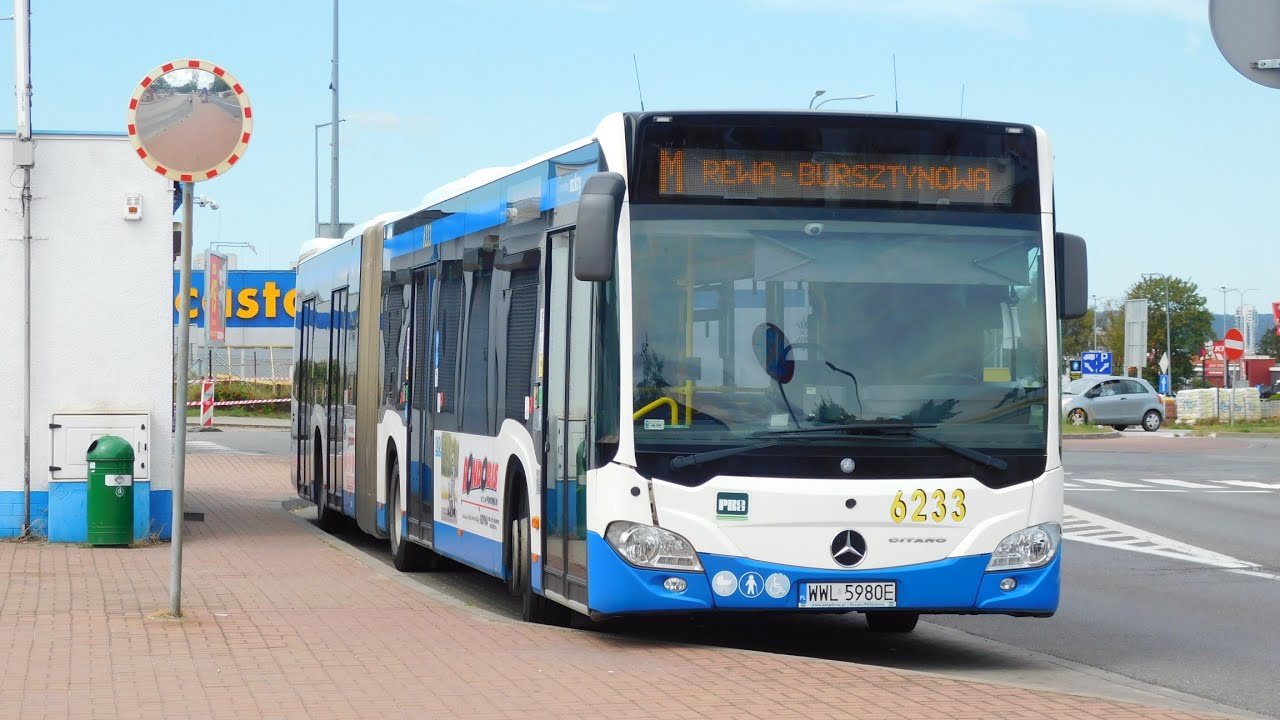 Mercedes-Benz O530G C2 #6233 [🚍M] PKS Gdynia - YouTube