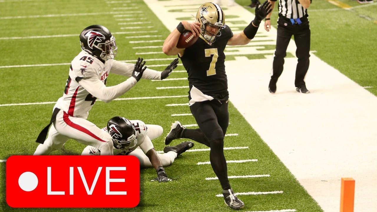 LIVE New Orleans Saints vs. Falcons HALFTIME - YouTube