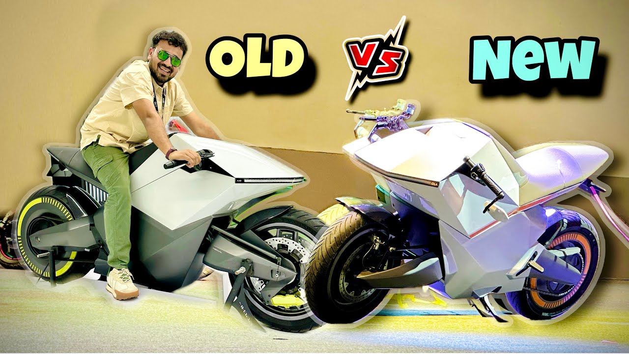 Ola Diamond Head EV Bike OLD vs New 🔥 Adas : Wireless Charging : 0 to ...