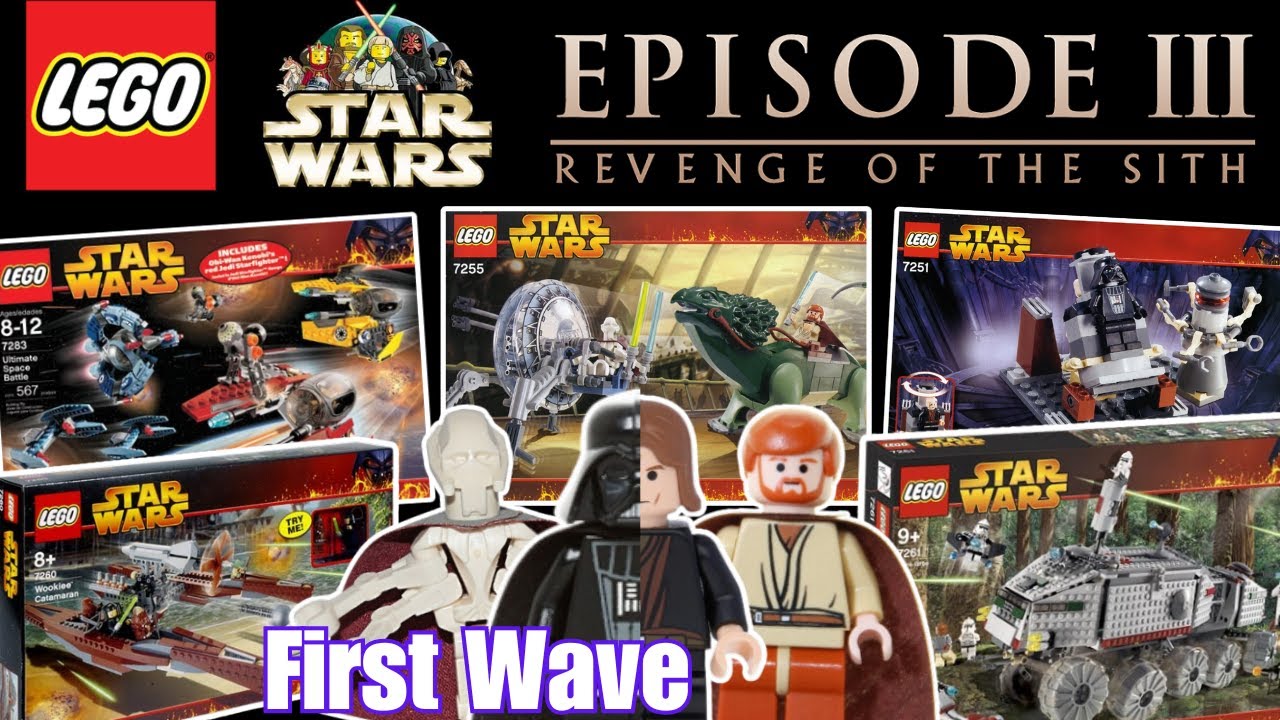 The First LEGO Star Wars: Revenge of the Sith WAVE! - YouTube