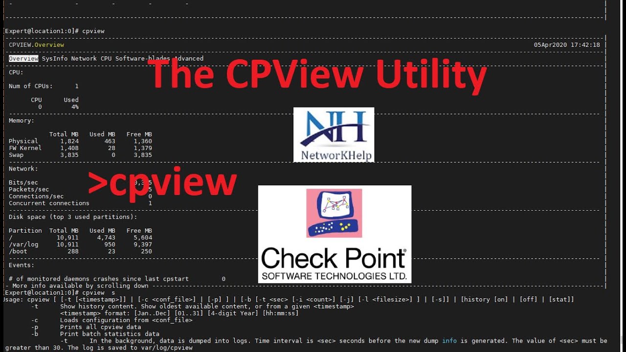 CPView Utility – Why you need to use this tool more often || Checkpoint ...