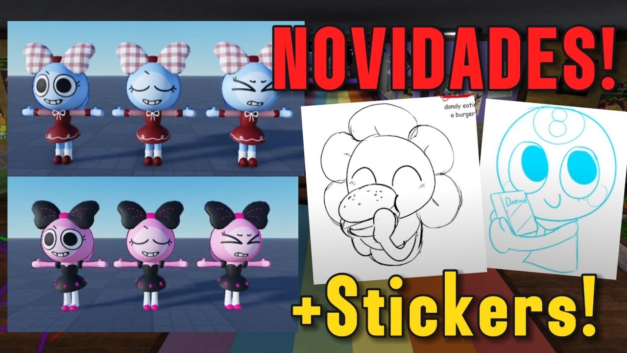 TODAS AS NOVIDADES DO DANDYS WORLD APARTIR DA LIVE DA QWEL! - Roblox ...