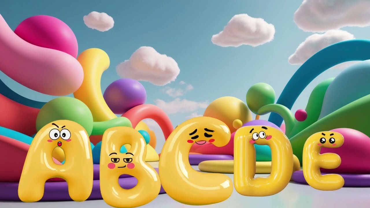 ABC Completed! Learn the Alphabet with Fun 3D Letters | Educational ...
