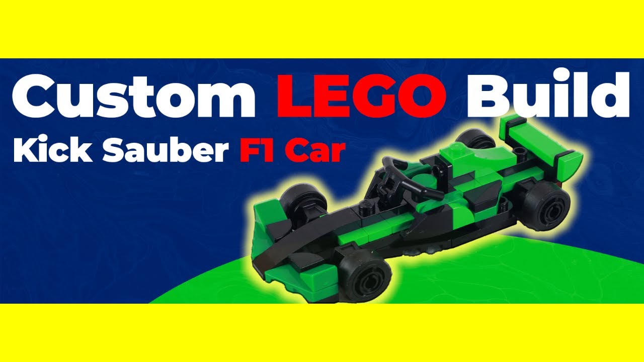 Easy Step-by-Step Build Video! Kick Sauber LEGO Formula 1 Car - YouTube