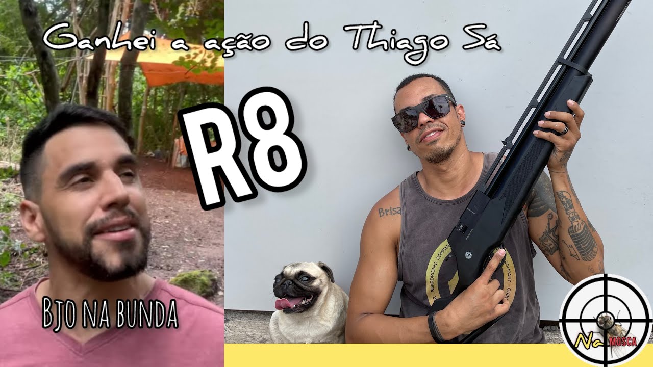 GANHEI A R8 DO THIAGO SÁ - YouTube