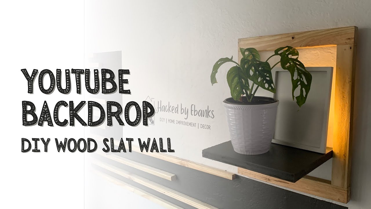 How to design a Home YouTube Studio | Zero budget DIY project. - YouTube