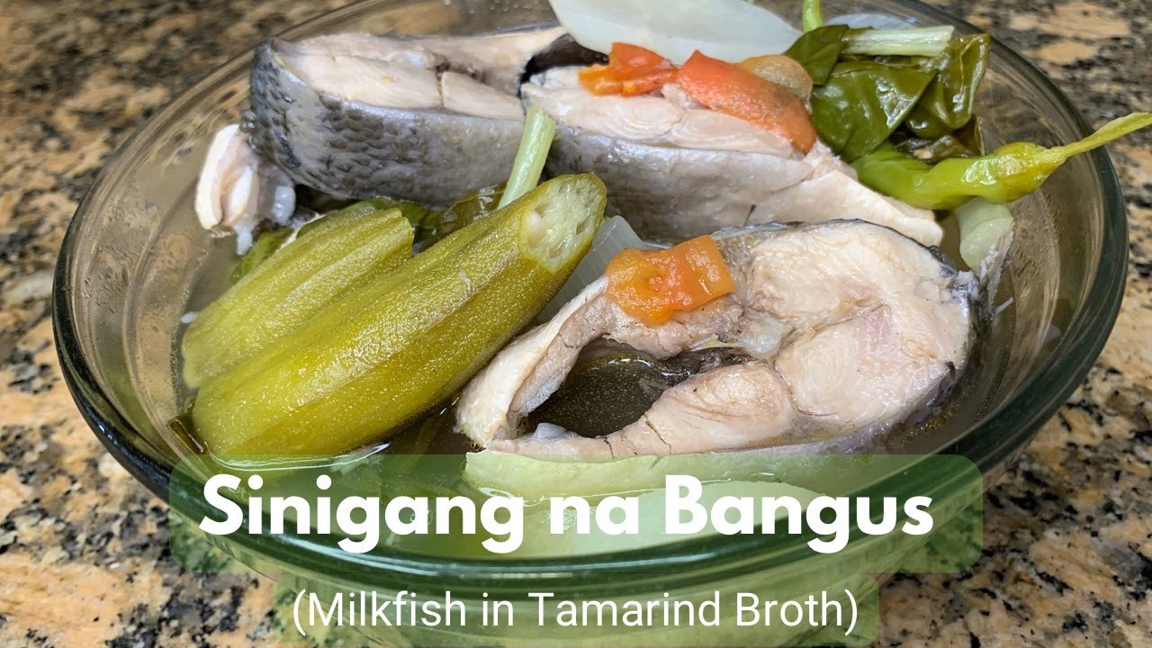 Sinigang na Bangus (Milkfish in Tamarind Broth) | MeetChy Vlogs - YouTube