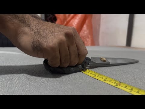 How to upholster a sectional sofa? | How to cut sofa fabric? - YouTube