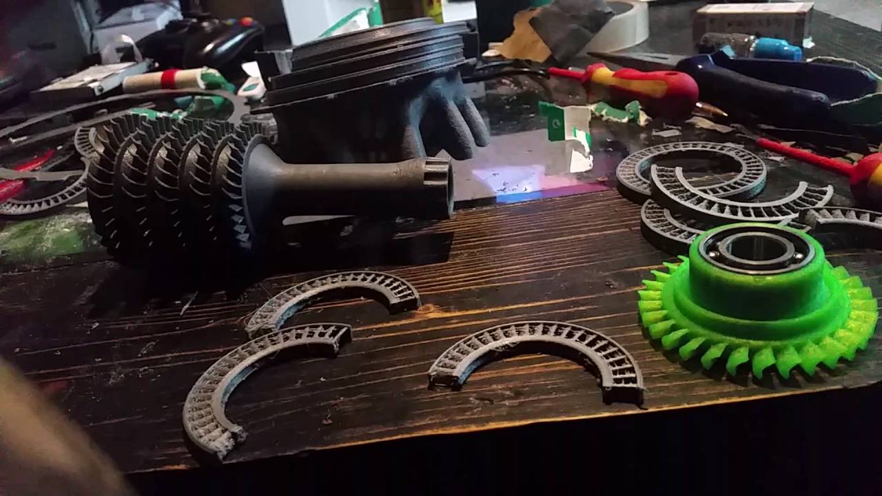 the making of 3d printed jet engine - YouTube