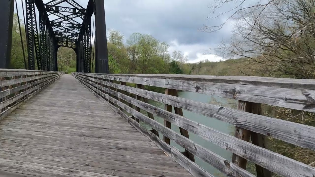 West Fork River Trail Fairmont WV - YouTube