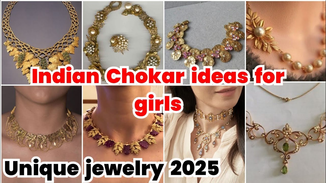 Indian chokar designs 2025// New And Latest chokar ideas// DIY Indian ...