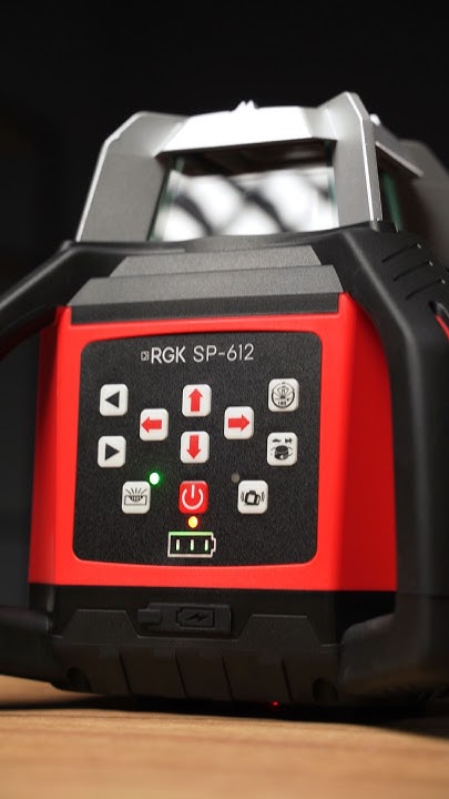 Ротационный лазерный нивелир RGK SP-612 #инструмент #стройка #tools - YouTube