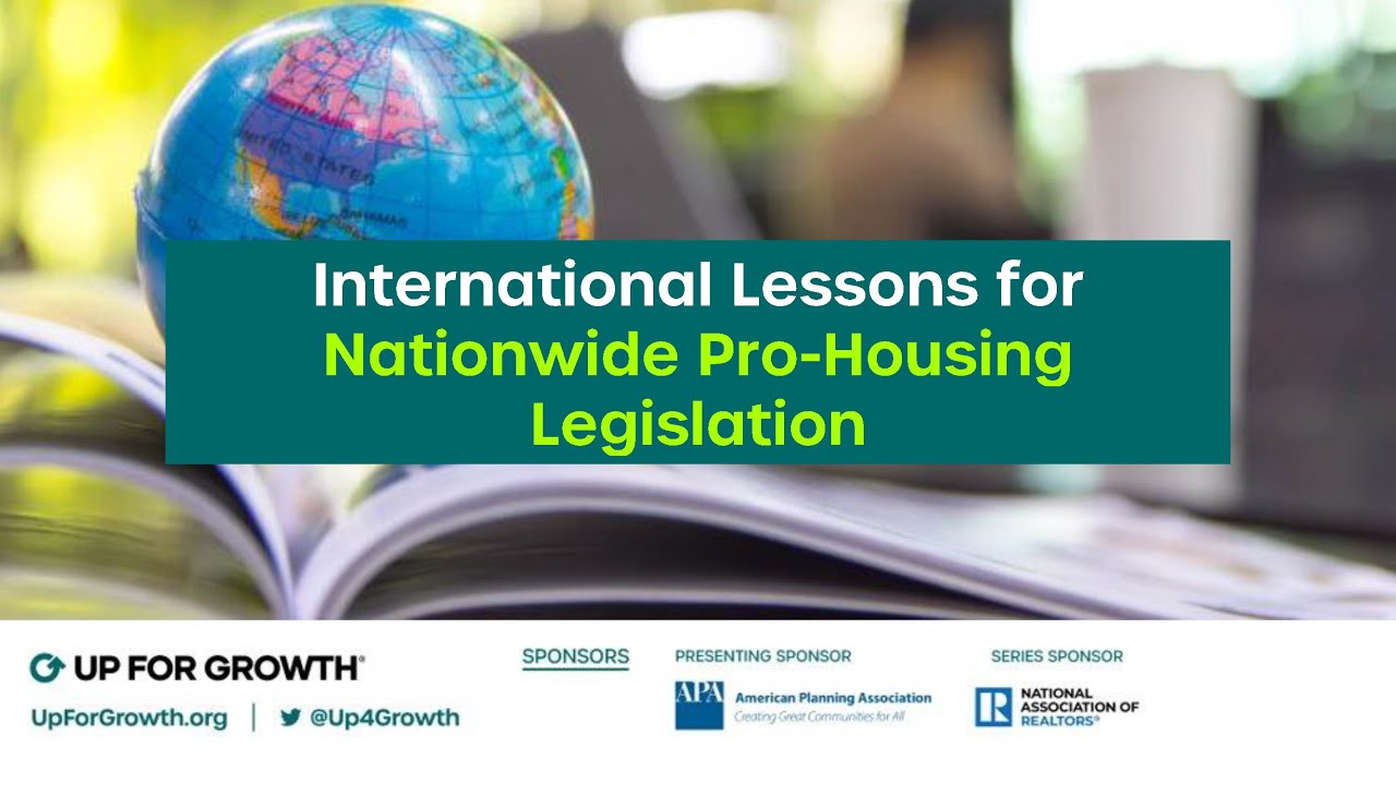 International Lessons for Nationwide Pro-Housing Legislation - YouTube