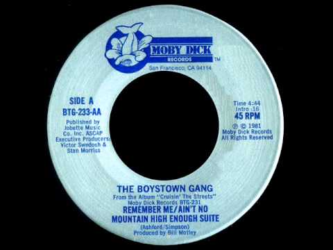 Boys Town Gang - Remember Me / Ain't No Mountain High Enough Suite (USA ...