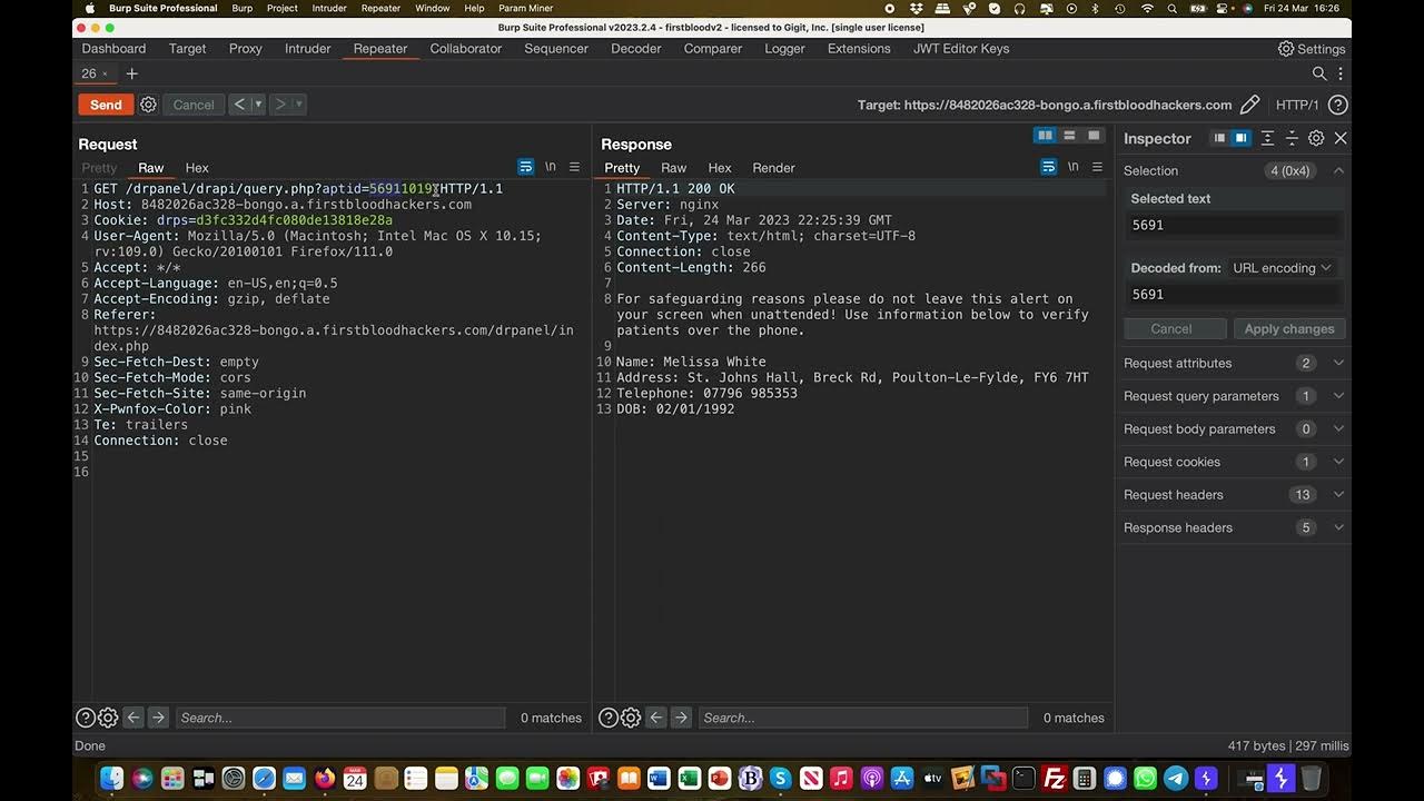 Insecure Direct Object Reference (IDOR) Vulnerability | FirstBlood v2 | Bug Bounty Service - YouTube