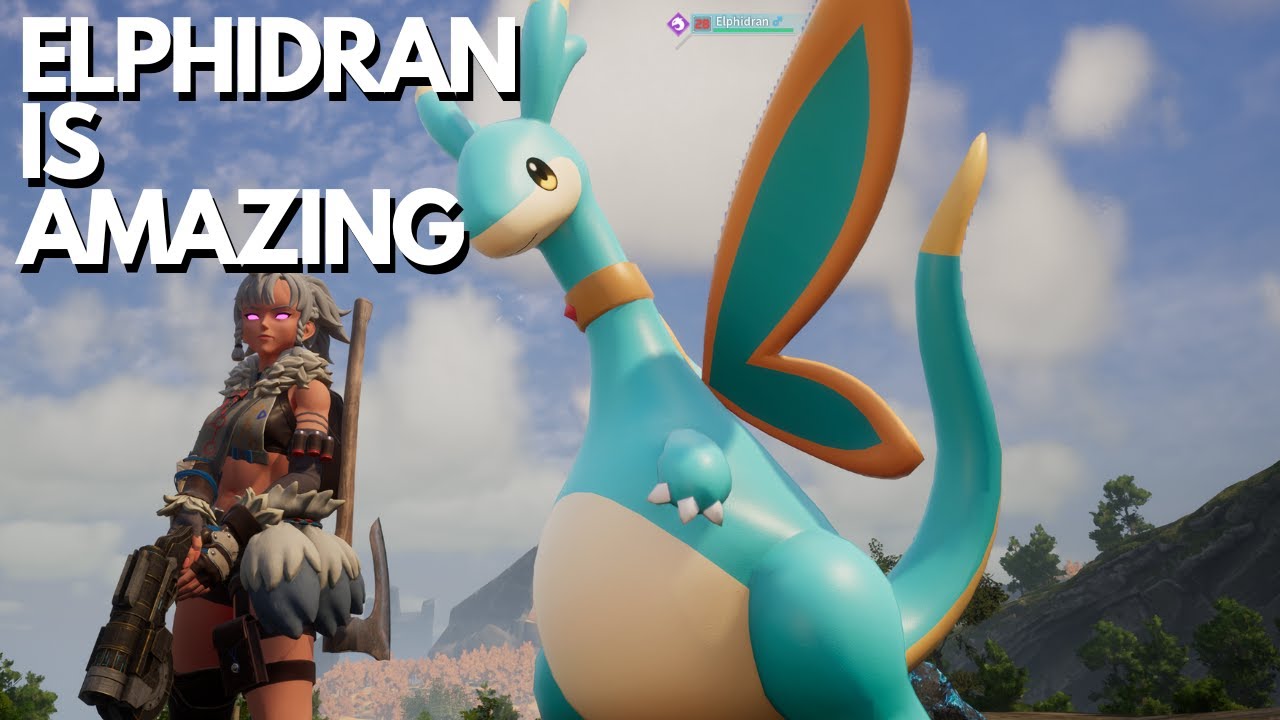 THE LEGENDARY ELPHIDRAN IS HERE!! Palworld - YouTube