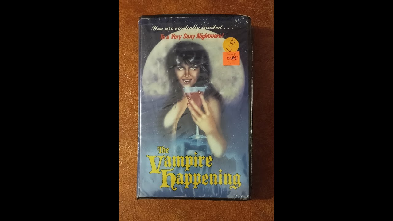 VHS RIP! - THE VAMPIRE HAPPENING (1971) - 1986 United Video - Horror ...
