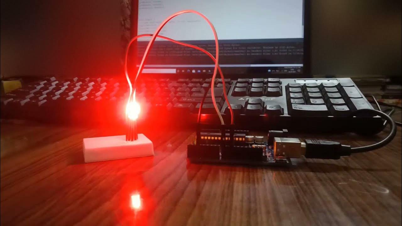 Traffic Light using RGB LED and Arduino || (Red 16sec)(Yellow 4sec ...