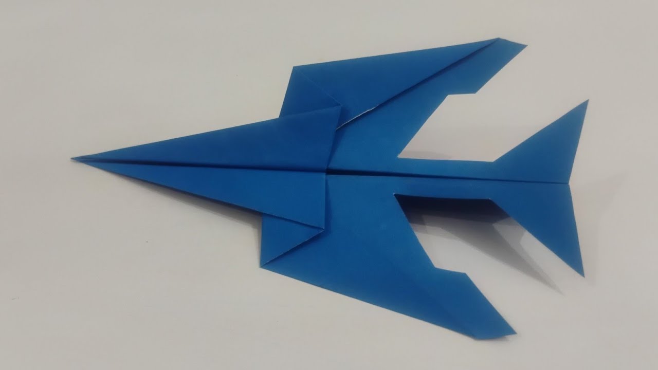 How To Fold Paper Planes That Fly Far | Paper Airplane Fly Far Easy ...