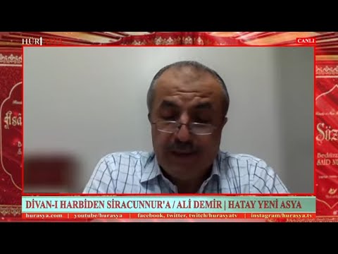 DİVAN-I HARB-İ ÖRFİ'DEN SİRACUNNUR'A / ALİ DEMİR (YENİ ASYA YÖNETİM KURULU ÜYESİ)