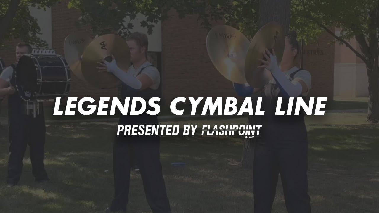 Legends Cymbal Line | DCI 2022 | DCI Open Class Prelims 2022 - YouTube