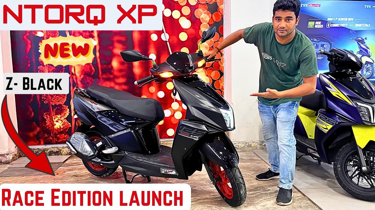 New Ntorq Xp 125 Z Black Race Edition Launch 🔥On Road Price 💰Features ...
