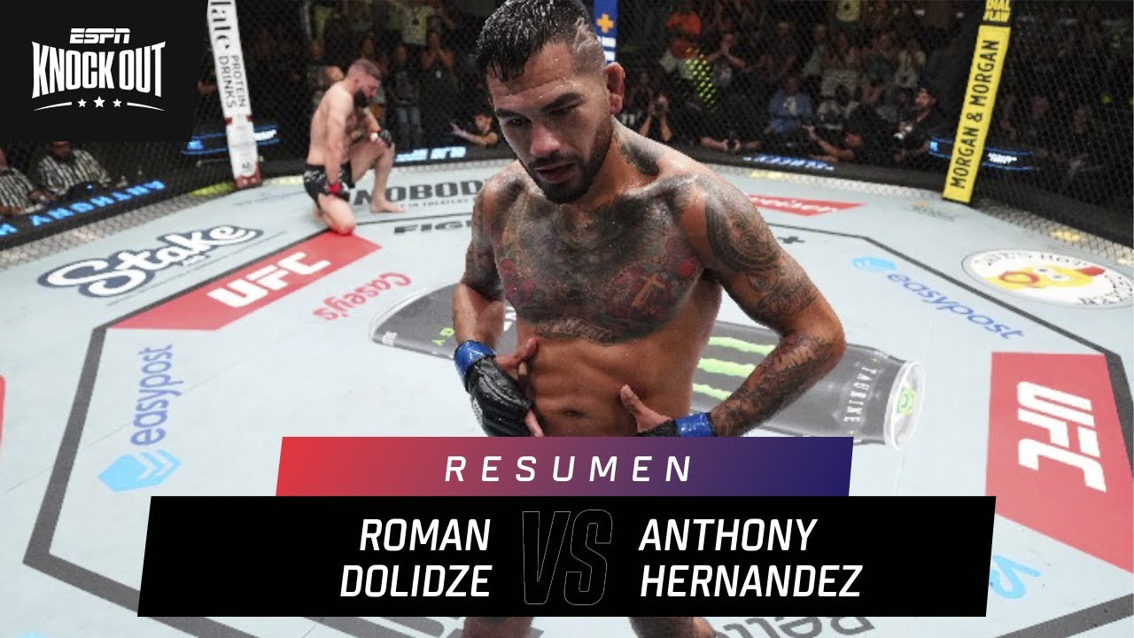 Anthony Fluffy Hernández extendió su gran momento en UFC finalizando a ...