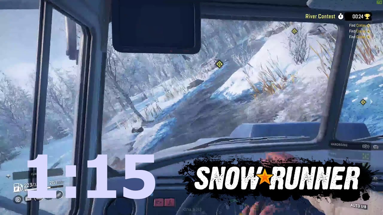 [Former WR] SnowRunner Speedrun - River Contest - 1:15 - YouTube
