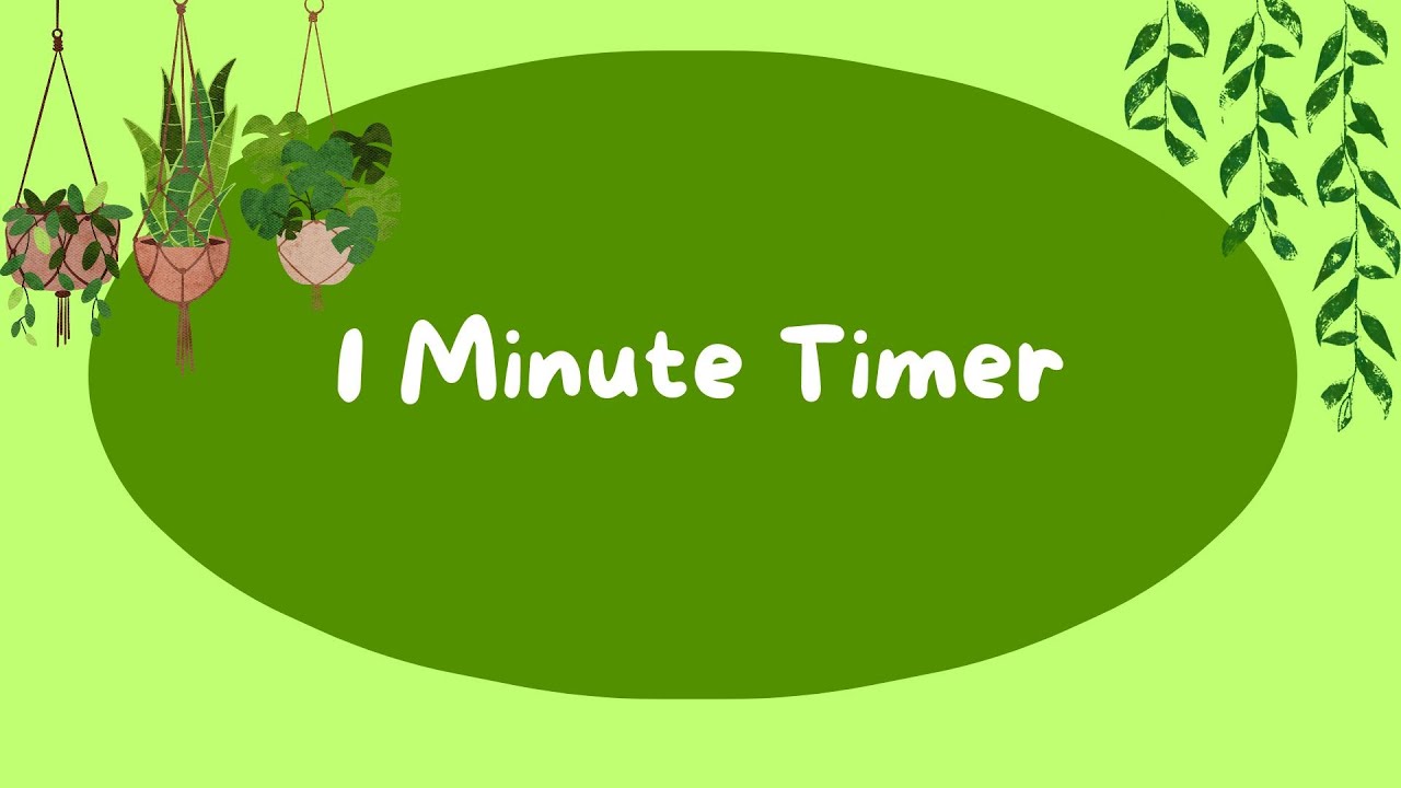 1 Minute Timer - YouTube