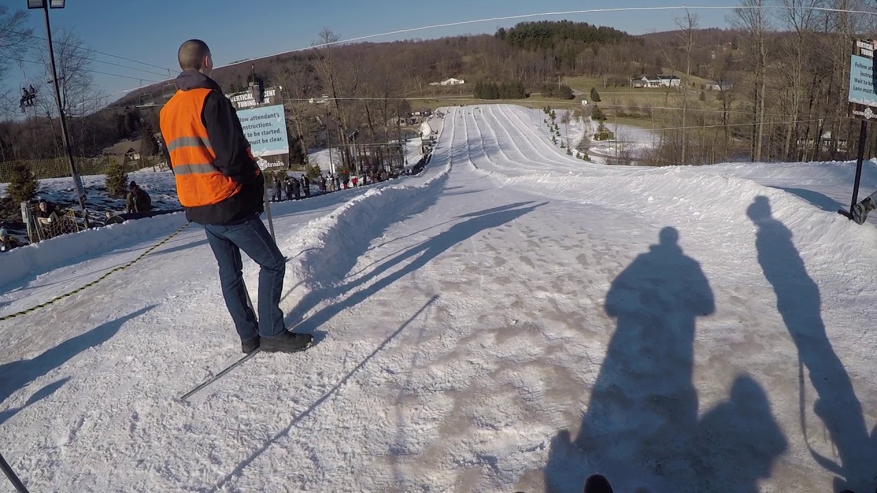 Snow Trails Tubing Feb 2020 4 - YouTube