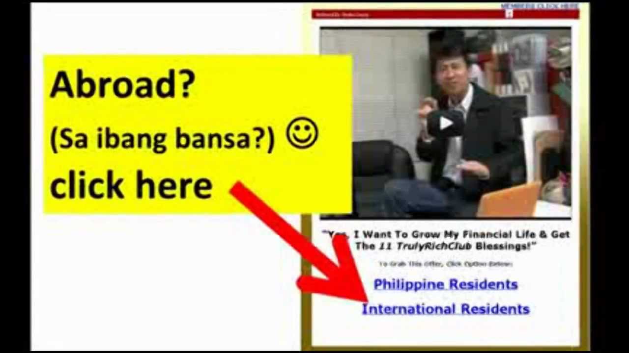 How To Join Become Truly Rich by Bo Sanchez Membership Guide - YouTube
