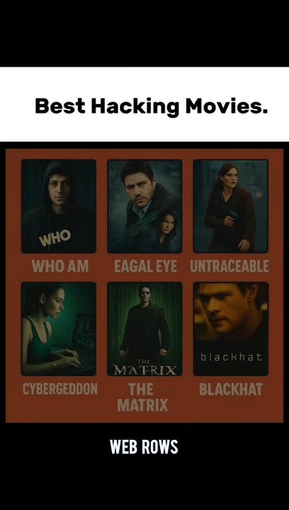 Best Hacking Movies #coding #programming #hacker #youtubers #cybersecurity # ...