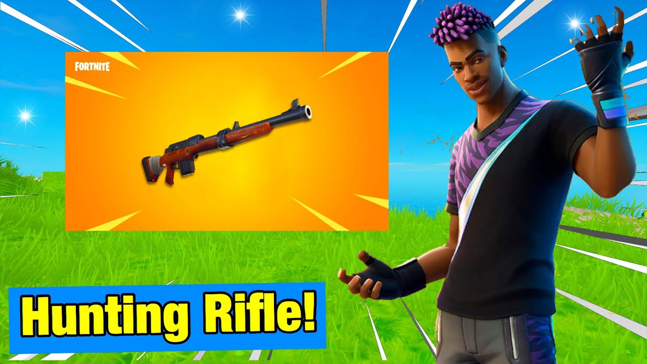 The Hunting Rifle Is BACK In Fortnite! (Season 3) - YouTube