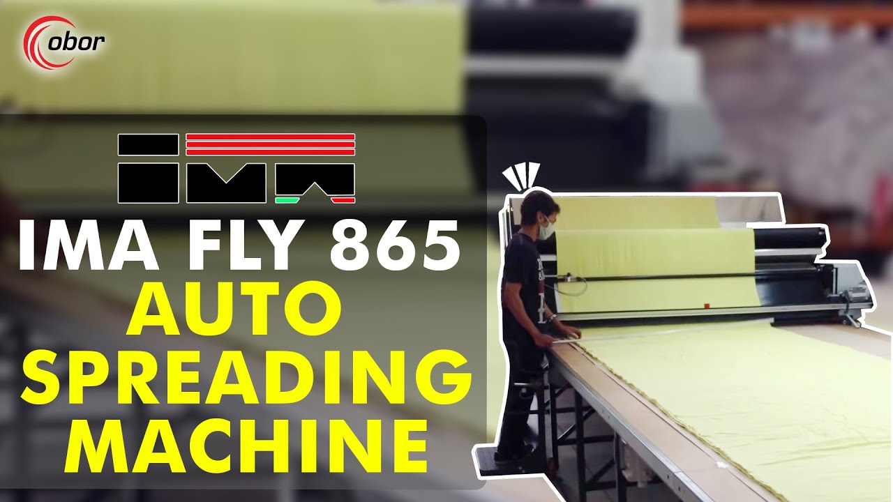 IMA Fly 865 - Auto Spreading Machine - YouTube
