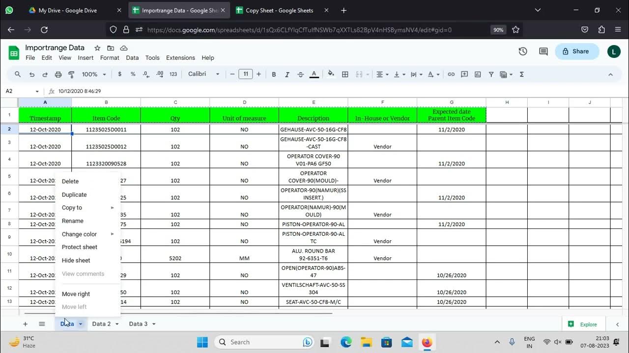 Easy Way To Use Importrange Formula - YouTube