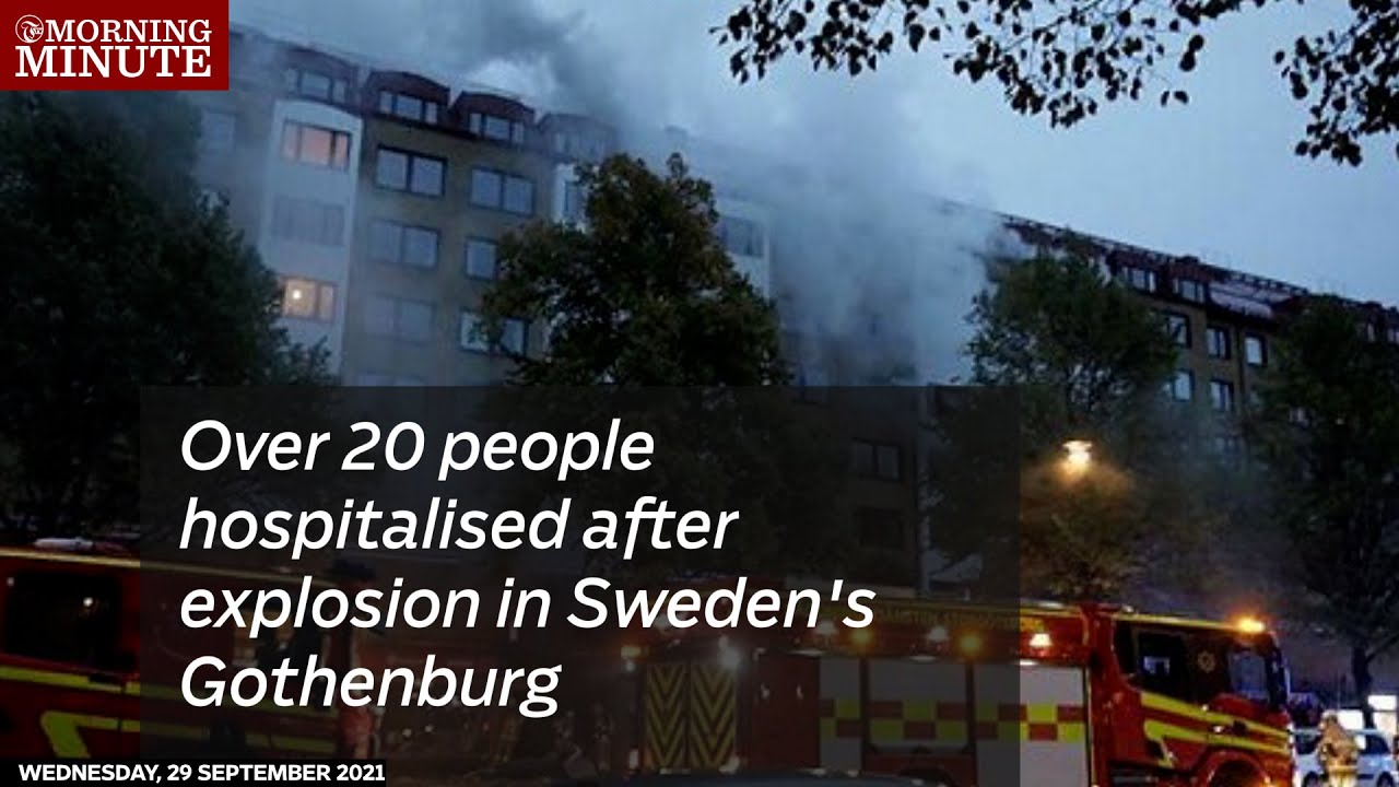 Over 20 people hospitalised after explosion in Sweden's Gothenburg ...