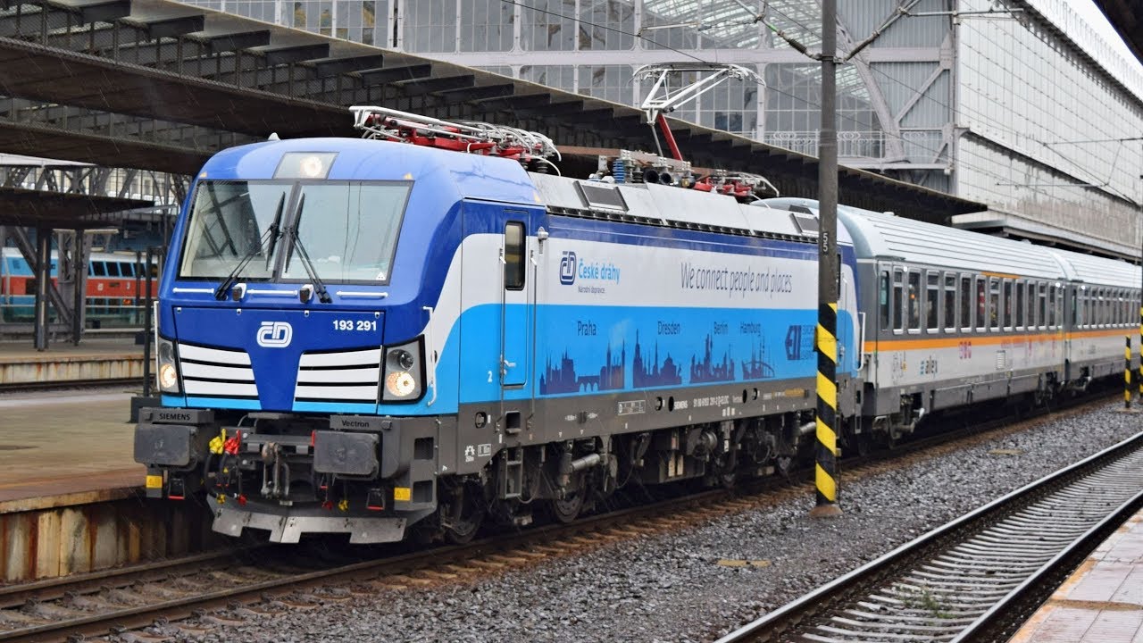 Ex 356 ZÁPADNÍ EXPRES (Praha hl.n. München Hbf) Praha hlavní nádraží ...