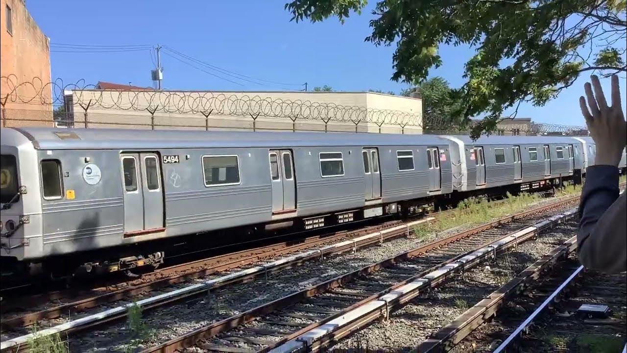 MTA NYCT Subway I Manhattan Bound R46 (Q) Train via Sea Beach Arriving At 86th Street - YouTube